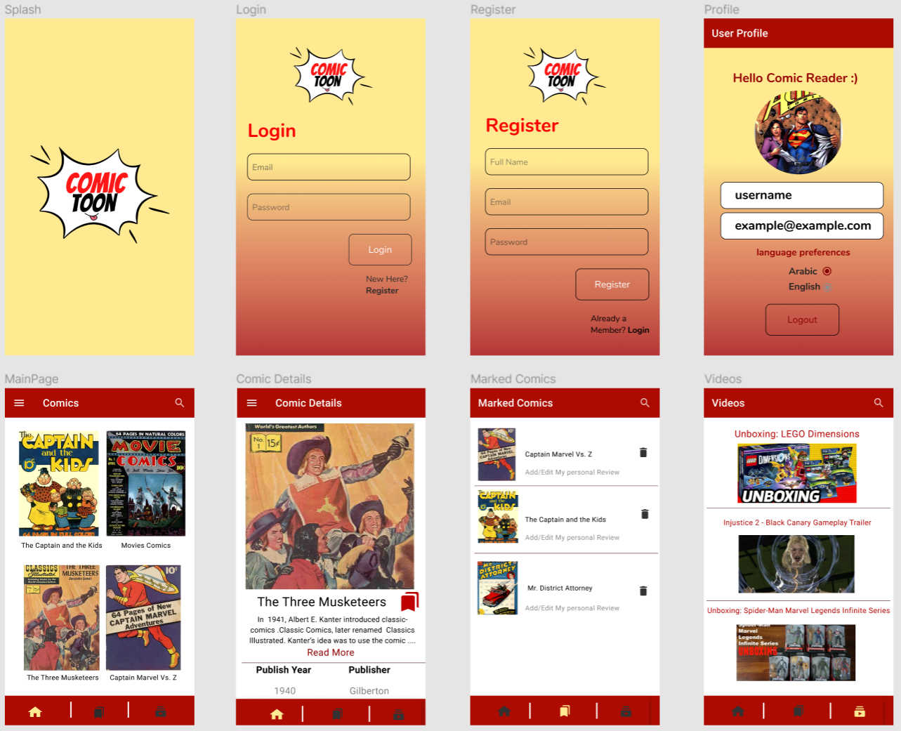 GitHub - WalaaAlshaikh/ComicToon: ComicToon ,an android app that allows ...